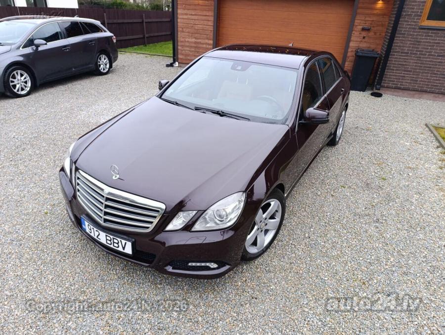 Brūns Mercedes-Benz E-Class 2009 Saku, ar dzinēja tilpumu 3.50 L un nobraukumu 340 tūkst. km par 8450 €, foto 12 vietnē AUTOMOTO.COM.LV