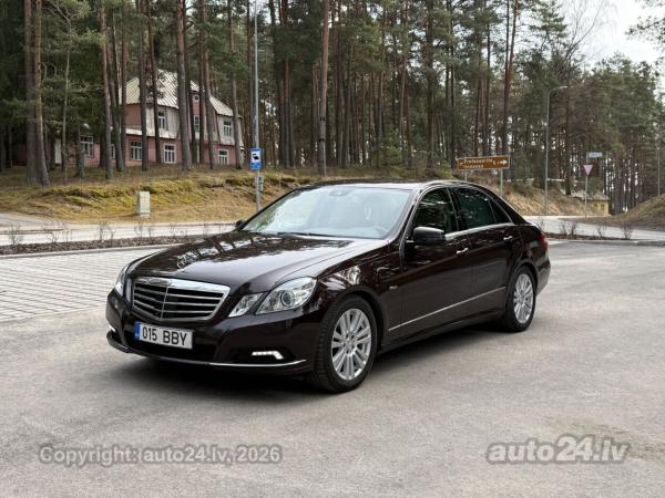 Brown Mercedes-Benz E-Class 2009 in Tallinn, with an engine capacity of 2.10 L and mileage of 241 thousand km for 10500 €, photo 3 on AUTOMOTO.COM.LV
