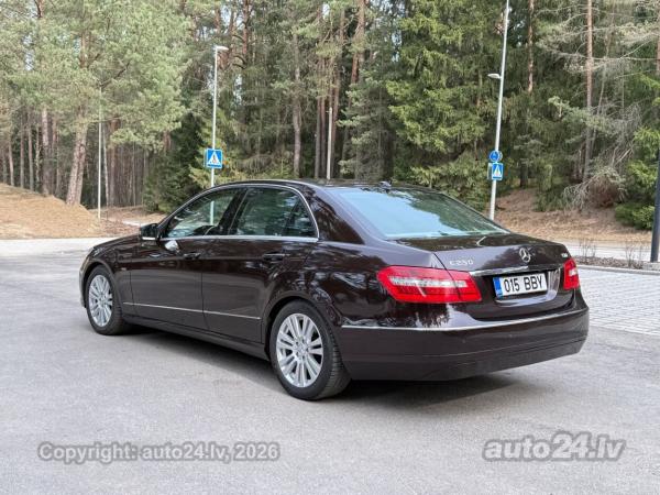 Brown Mercedes-Benz E-Class 2009 in Tallinn, with an engine capacity of 2.10 L and mileage of 241 thousand km for 10500 €, photo 5 on AUTOMOTO.COM.LV