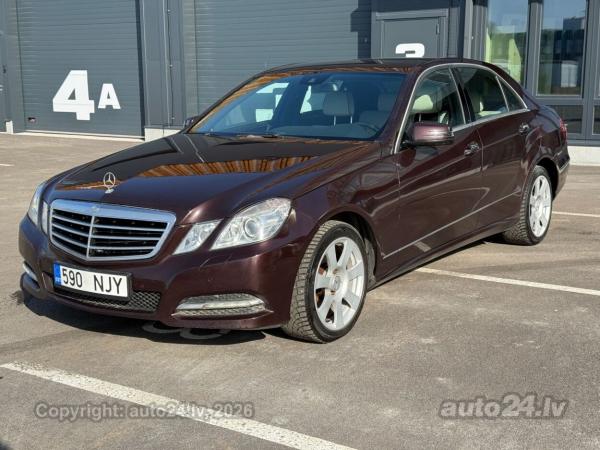 Brūns Mercedes-Benz E-Class 2012 Tallina, ar dzinēja tilpumu 3.50 L un nobraukumu 366 tūkst. km par 6995 €, foto 1 vietnē AUTOMOTO.COM.LV