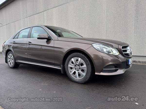 Brūns Mercedes-Benz E-Class 2014 Tallina, ar dzinēja tilpumu 2.00 L un nobraukumu 157 tūkst. km par 16000 €, foto 1 vietnē AUTOMOTO.COM.LV