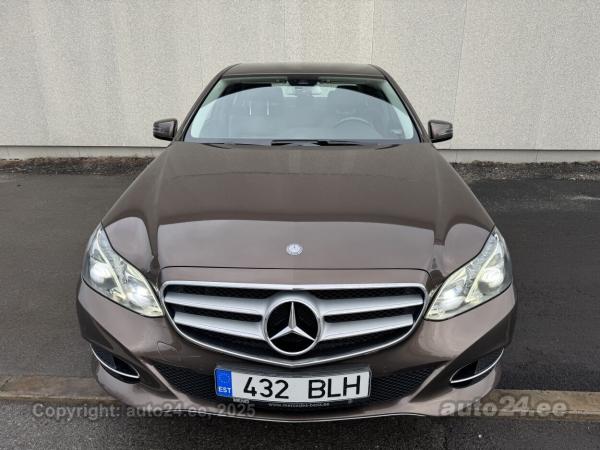 Brūns Mercedes-Benz E-Class 2014 Tallina, ar dzinēja tilpumu 2.00 L un nobraukumu 157 tūkst. km par 16000 €, foto 5 vietnē AUTOMOTO.COM.LV