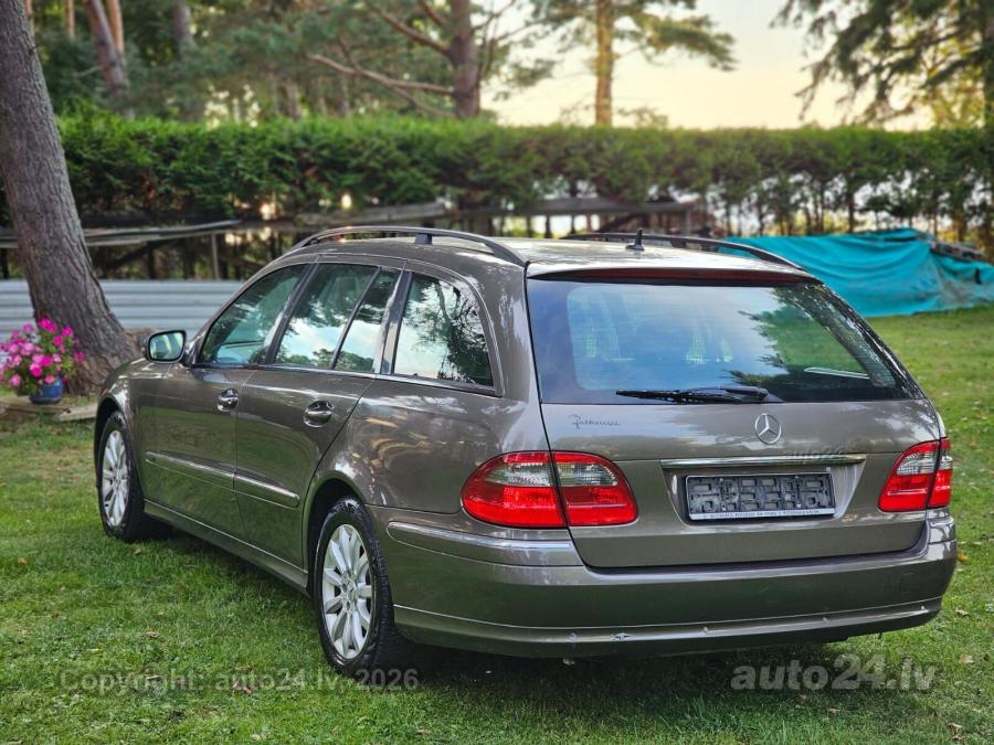 Brown Mercedes-Benz E-Class 2007 in Tallinn, with an engine capacity of 3.20 L and mileage of 395 thousand km for 4498 €, photo 7 on AUTOMOTO.COM.LV