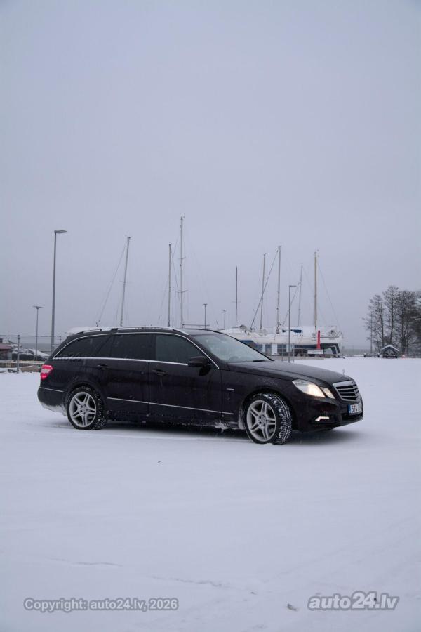 Brown Mercedes-Benz E-Class 2010 in Tallinn, with an engine capacity of 3.00 L and mileage of 0 thousand km for 8490 €, photo 6 on AUTOMOTO.COM.LV