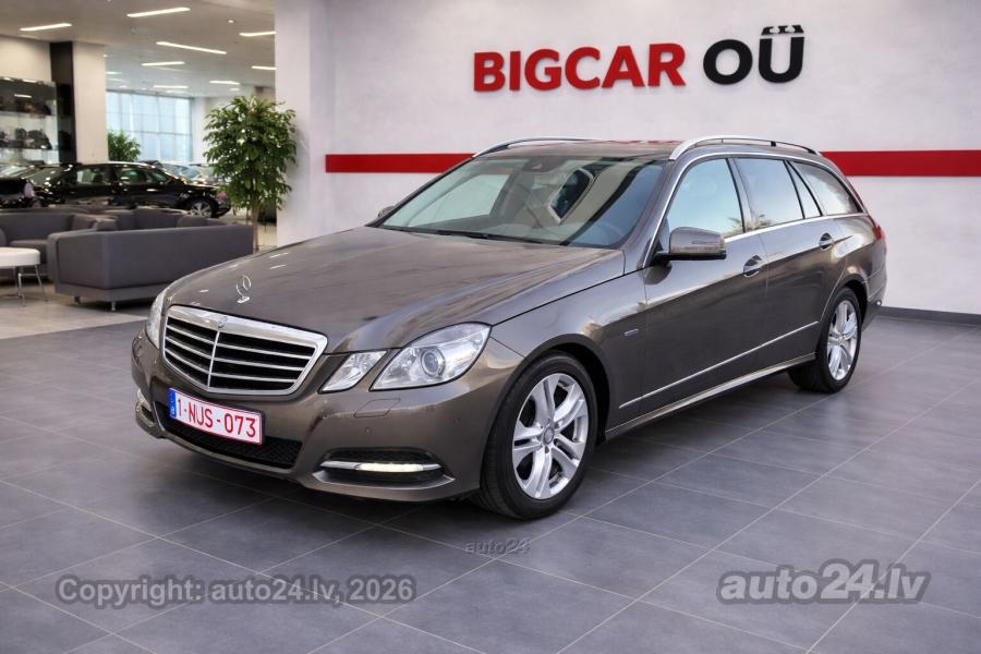 Brown Mercedes-Benz E-Class 2010 in Parnu, with an engine capacity of 2.20 L and mileage of 303 thousand km for 8999 €, photo 1 on AUTOMOTO.COM.LV