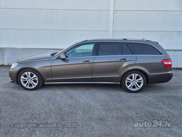 Brown Mercedes-Benz E-Class 2010 in Parnu, with an engine capacity of 2.20 L and mileage of 303 thousand km for 8999 €, photo 6 on AUTOMOTO.COM.LV