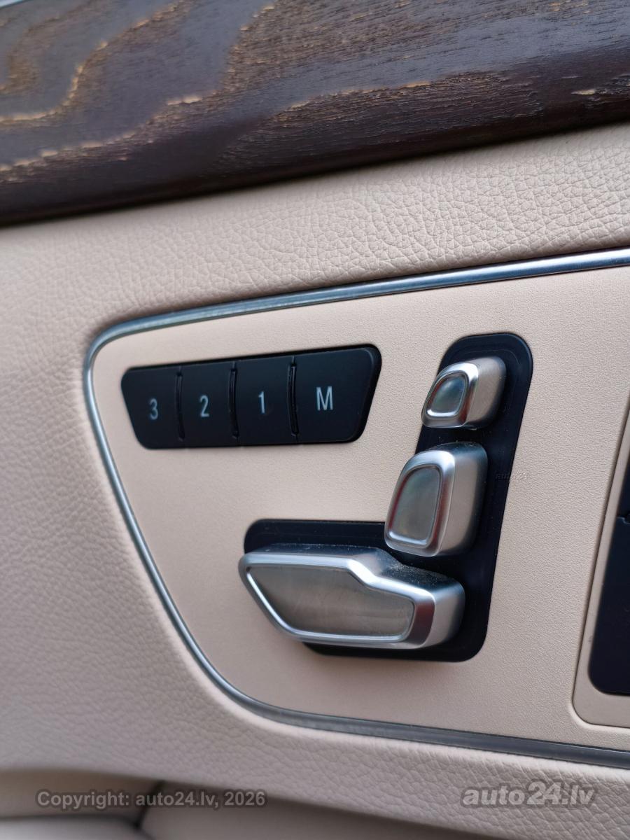 Brown Mercedes-Benz E-Class 2014 in Tallinn, with an engine capacity of 3.00 L and mileage of 360 thousand km for 13499 €, photo 15 on AUTOMOTO.COM.LV