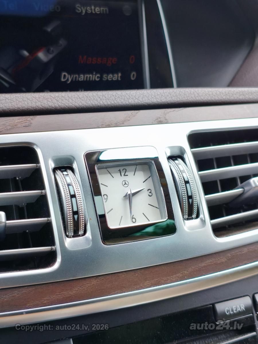 Brown Mercedes-Benz E-Class 2014 in Tallinn, with an engine capacity of 3.00 L and mileage of 360 thousand km for 13499 €, photo 24 on AUTOMOTO.COM.LV