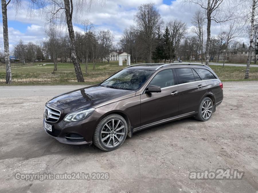Brown Mercedes-Benz E-Class 2016 in Tallinn, with an engine capacity of 3.00 L and mileage of 290 thousand km for 18000 €, photo 1 on AUTOMOTO.COM.LV