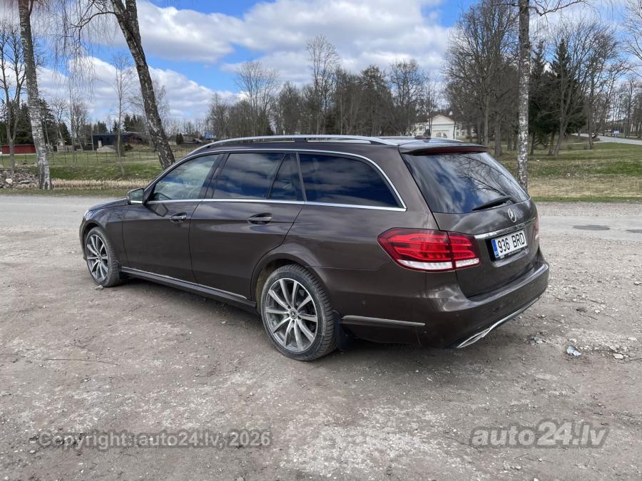 Brown Mercedes-Benz E-Class 2016 in Tallinn, with an engine capacity of 3.00 L and mileage of 290 thousand km for 18000 €, photo 4 on AUTOMOTO.COM.LV