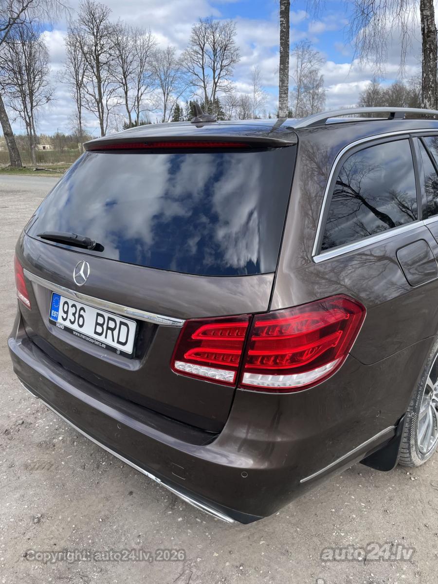 Brown Mercedes-Benz E-Class 2016 in Tallinn, with an engine capacity of 3.00 L and mileage of 290 thousand km for 18000 €, photo 9 on AUTOMOTO.COM.LV