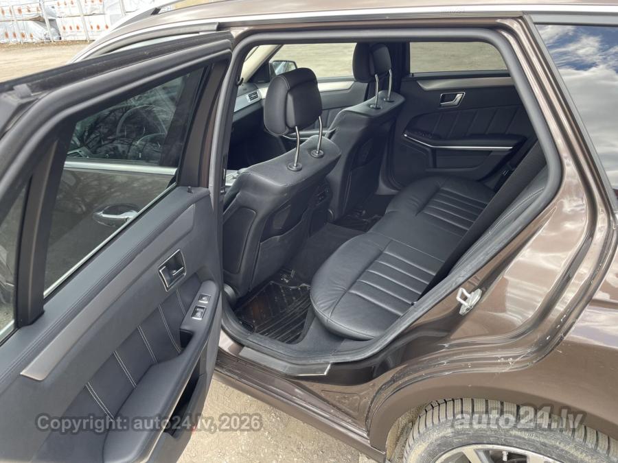 Brown Mercedes-Benz E-Class 2016 in Tallinn, with an engine capacity of 3.00 L and mileage of 290 thousand km for 18000 €, photo 18 on AUTOMOTO.COM.LV