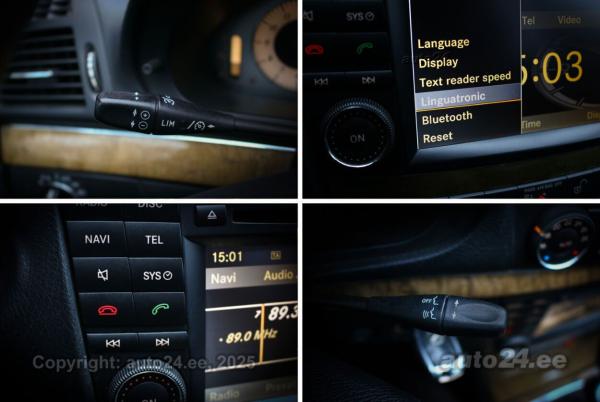 Green Mercedes-Benz E-Class 2008 in Viljandi, with an engine capacity of 3.00 L and mileage of 232 thousand km for 5990 €, photo 11 on AUTOMOTO.COM.LV