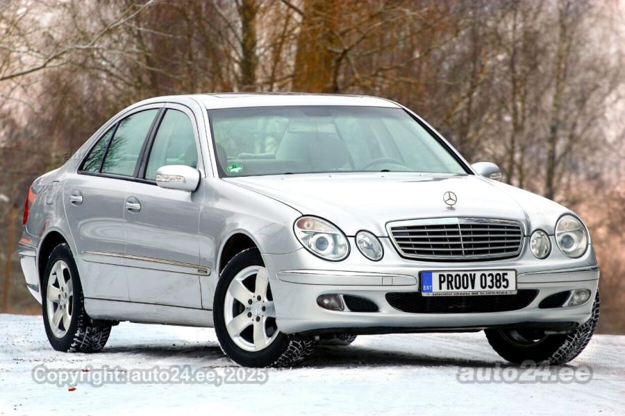 Grey Mercedes-Benz E-Class 2003 in Viljandi, with an engine capacity of 2.10 L and mileage of 220 thousand km for 5390 €, photo 2 on AUTOMOTO.COM.LV