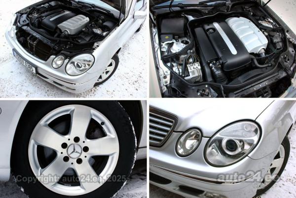Grey Mercedes-Benz E-Class 2003 in Viljandi, with an engine capacity of 2.10 L and mileage of 220 thousand km for 5290 €, photo 5 on AUTOMOTO.COM.LV