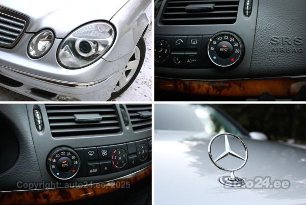 Pelēks Mercedes-Benz E-Class 2003 Viljandi, ar dzinēja tilpumu 2.10 L un nobraukumu 220 tūkst. km par 5290 €, foto 11 vietnē AUTOMOTO.COM.LV