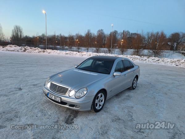 Grey Mercedes-Benz E-Class 2003 in Tallinn, with an engine capacity of 2.10 L and mileage of 0 thousand km for 1999 €, photo 6 on AUTOMOTO.COM.LV