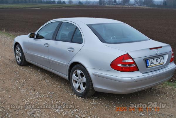 Pelēks Mercedes-Benz E-Class 2003 Tartu, ar dzinēja tilpumu 2.60 L un nobraukumu 290 tūkst. km par 1499 €, foto 2 vietnē AUTOMOTO.COM.LV