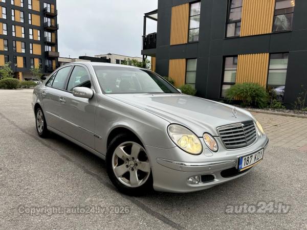 Grey Mercedes-Benz E-Class 2003 in Tartu, with an engine capacity of 2.60 L and mileage of 290 thousand km for 2599 €, photo 3 on AUTOMOTO.COM.LV