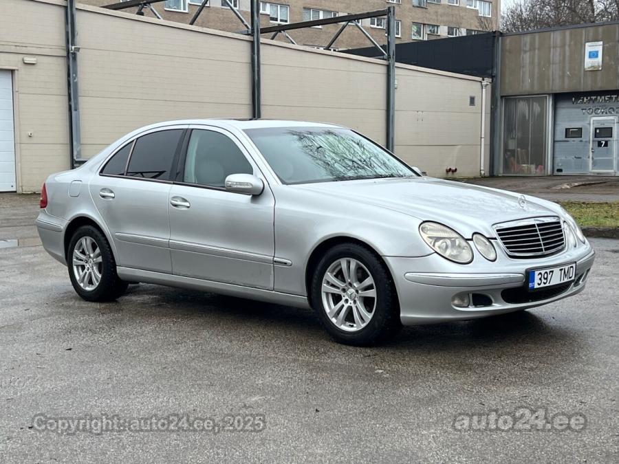 Grey Mercedes-Benz E-Class 2004 in Narva, with an engine capacity of 2.70 L and mileage of 365 thousand km for 1999 €, photo 5 on AUTOMOTO.COM.LV