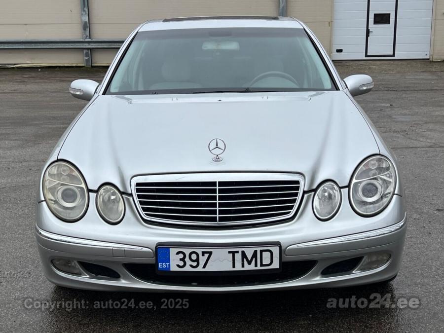 Grey Mercedes-Benz E-Class 2004 in Narva, with an engine capacity of 2.70 L and mileage of 365 thousand km for 1999 €, photo 6 on AUTOMOTO.COM.LV