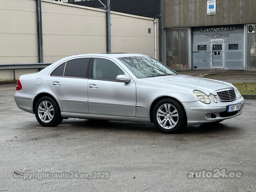 Grey Mercedes-Benz E-Class 2004 in Narva, with an engine capacity of 2.70 L and mileage of 365 thousand km for 1999 €, photo 13 on AUTOMOTO.COM.LV