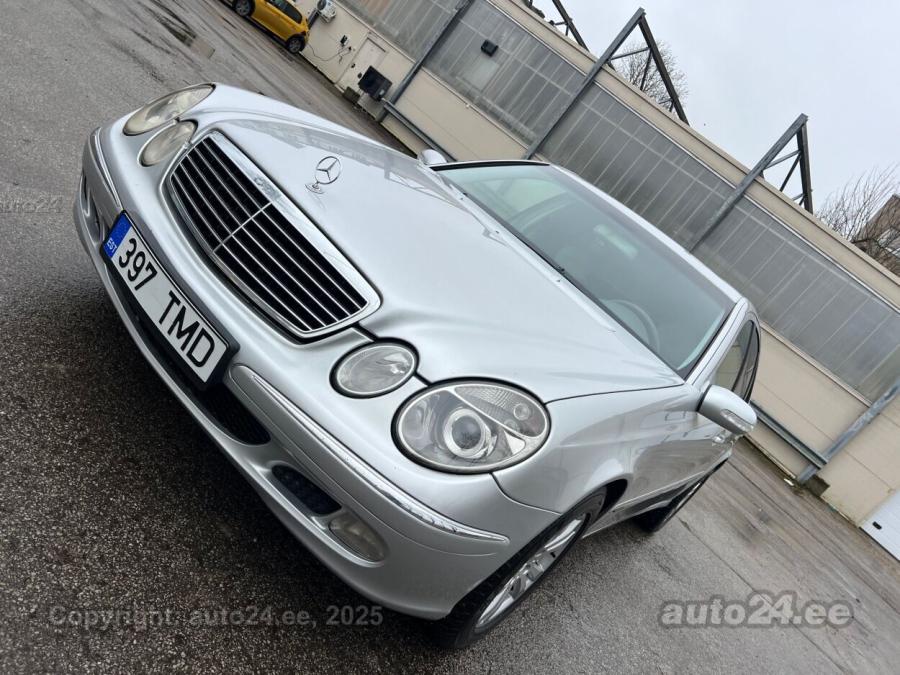 Grey Mercedes-Benz E-Class 2004 in Narva, with an engine capacity of 2.70 L and mileage of 365 thousand km for 1999 €, photo 18 on AUTOMOTO.COM.LV