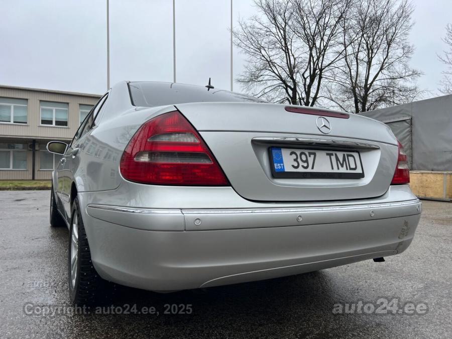 Grey Mercedes-Benz E-Class 2004 in Narva, with an engine capacity of 2.70 L and mileage of 365 thousand km for 1999 €, photo 24 on AUTOMOTO.COM.LV