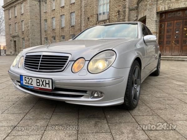 Pelēks Mercedes-Benz E-Class 2004 Tallina, ar dzinēja tilpumu 2.70 L un nobraukumu 248 tūkst. km par 3990 €, foto 1 vietnē AUTOMOTO.COM.LV