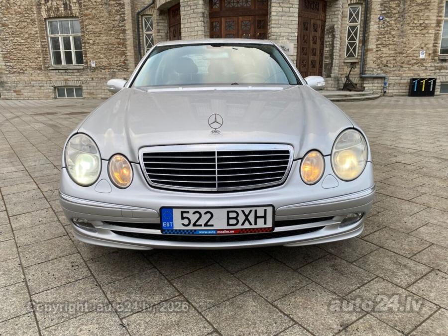 Pelēks Mercedes-Benz E-Class 2004 Tallina, ar dzinēja tilpumu 2.70 L un nobraukumu 248 tūkst. km par 3990 €, foto 8 vietnē AUTOMOTO.COM.LV