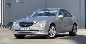 Pelēks Mercedes-Benz E-Class 2004 Kauņa, ar dzinēja tilpumu 3.00 L un nobraukumu 270 tūkst. km par 2900 €, foto 7 vietnē AUTOMOTO.COM.LV