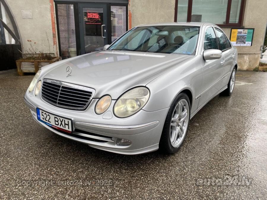 Grey Mercedes-Benz E-Class 2004 in Tallinn, with an engine capacity of 2.70 L and mileage of 249 thousand km for 3900 €, photo 5 on AUTOMOTO.COM.LV