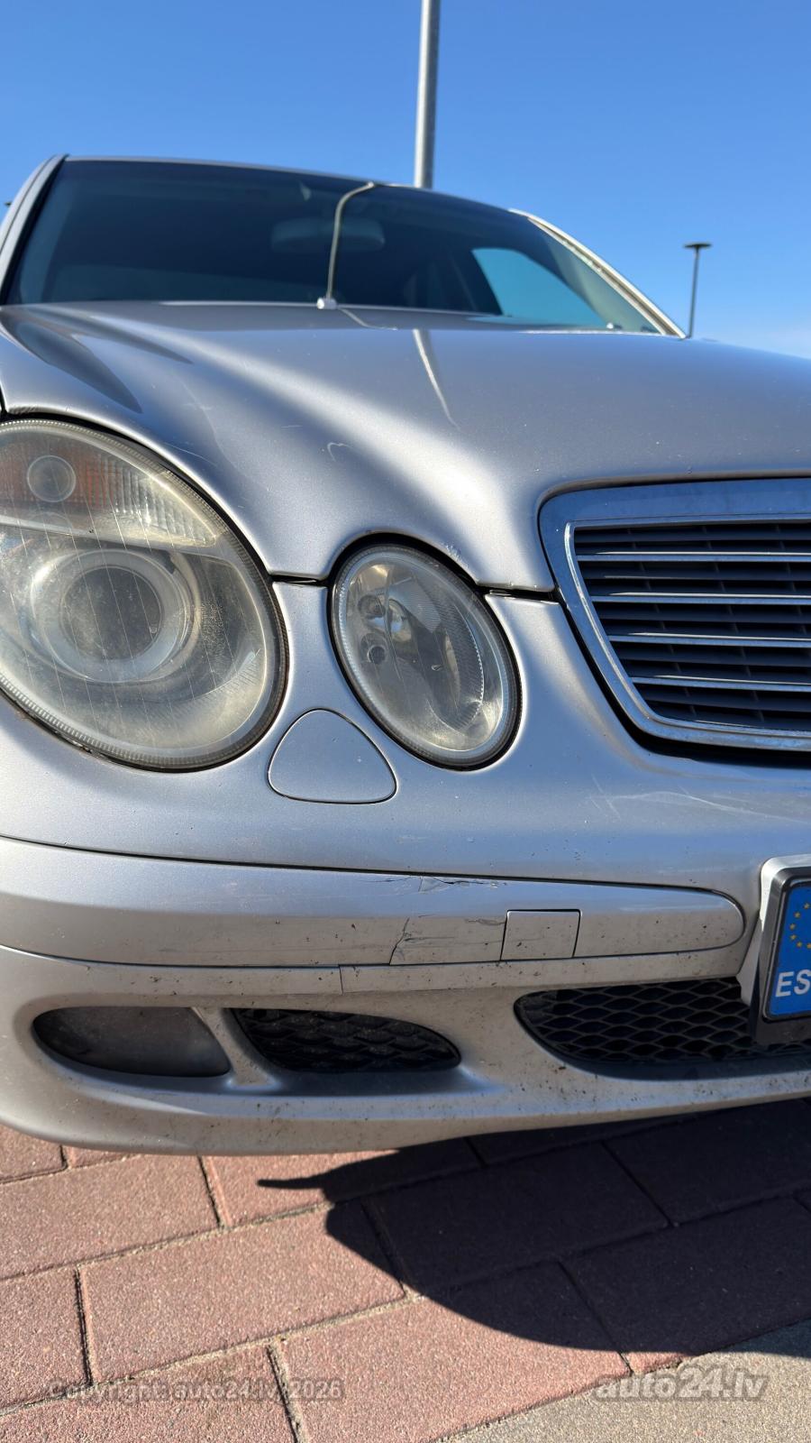 Pelēks Mercedes-Benz E-Class 2004 Tallina, ar dzinēja tilpumu 2.10 L un nobraukumu 655 tūkst. km par 1800 €, foto 7 vietnē AUTOMOTO.COM.LV