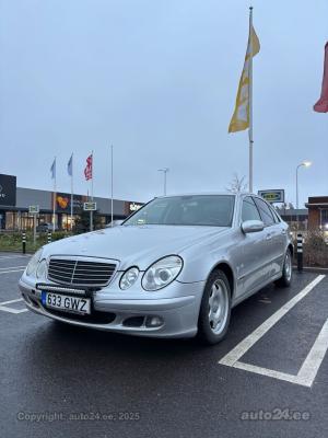 Grey Mercedes-Benz E-Class 2005 in Tartu, with an engine capacity of 2.10 L and mileage of 410 thousand km for 2050 €, photo 4 on AUTOMOTO.COM.LV