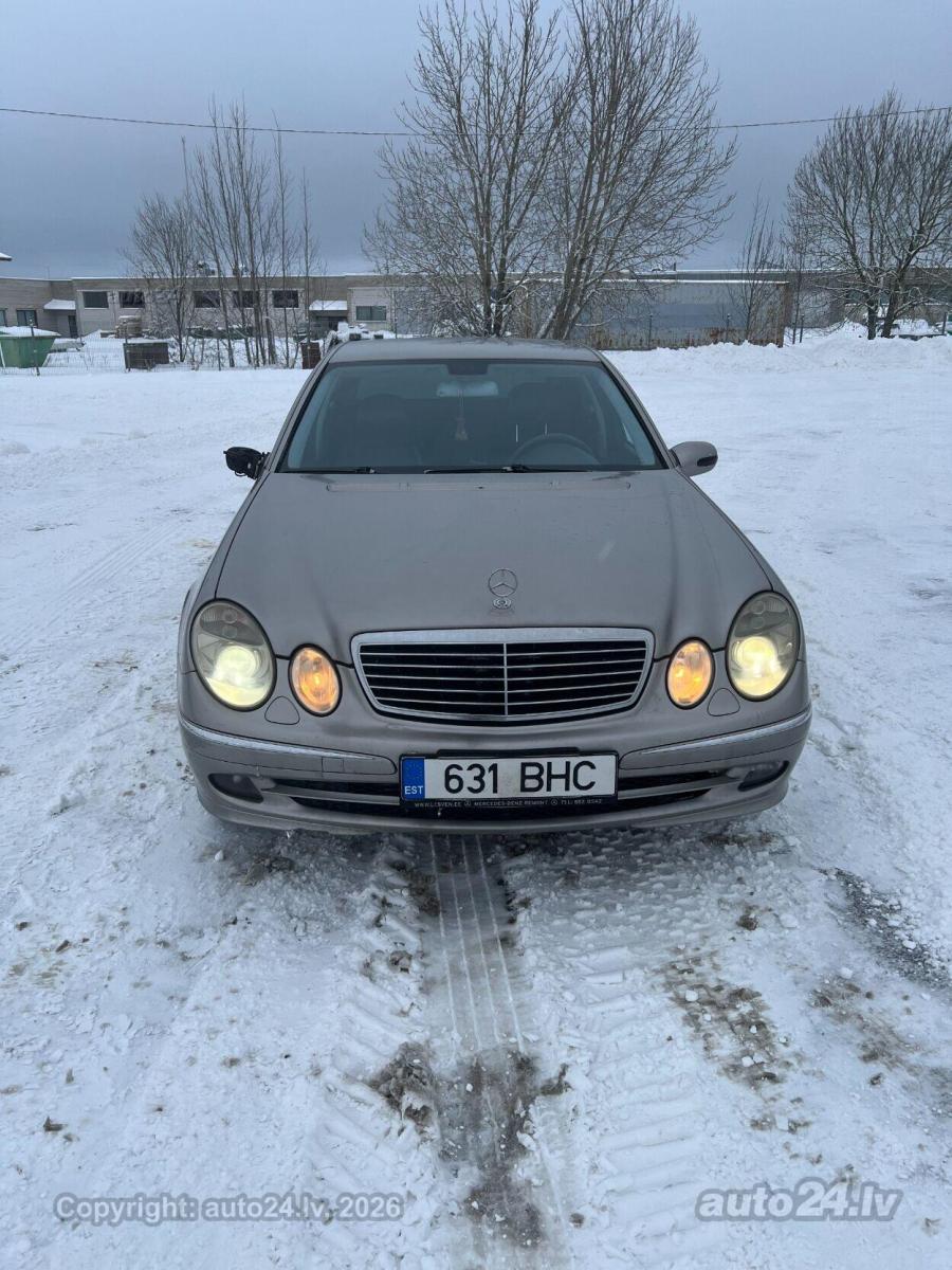 Grey Mercedes-Benz E-Class 2005 in Tallinn, with an engine capacity of 3.00 L and mileage of 415 thousand km for 2100 €, photo 3 on AUTOMOTO.COM.LV