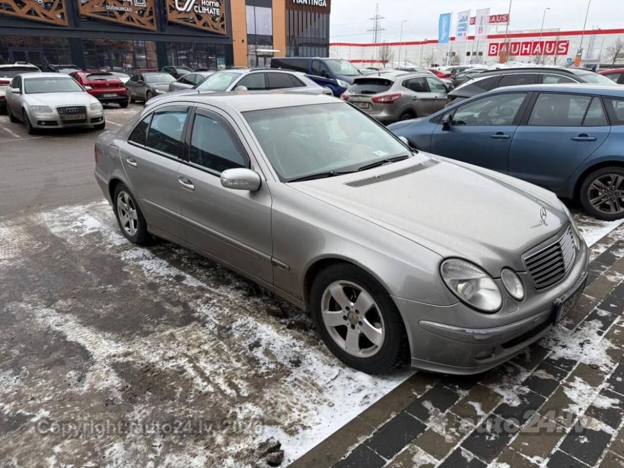 Grey Mercedes-Benz E-Class 2005 in Tallinn, with an engine capacity of 2.10 L and mileage of 0 thousand km for 1000 €, photo 2 on AUTOMOTO.COM.LV