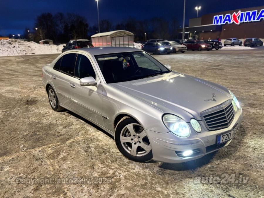 Pelēks Mercedes-Benz E-Class 2006 Tallina, ar dzinēja tilpumu 3.00 L un nobraukumu 349 tūkst. km par 4499 €, foto 1 vietnē AUTOMOTO.COM.LV