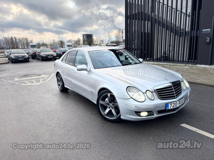 Pelēks Mercedes-Benz E-Class 2006 Tallina, ar dzinēja tilpumu 3.00 L un nobraukumu 349 tūkst. km par 4499 €, foto 5 vietnē AUTOMOTO.COM.LV