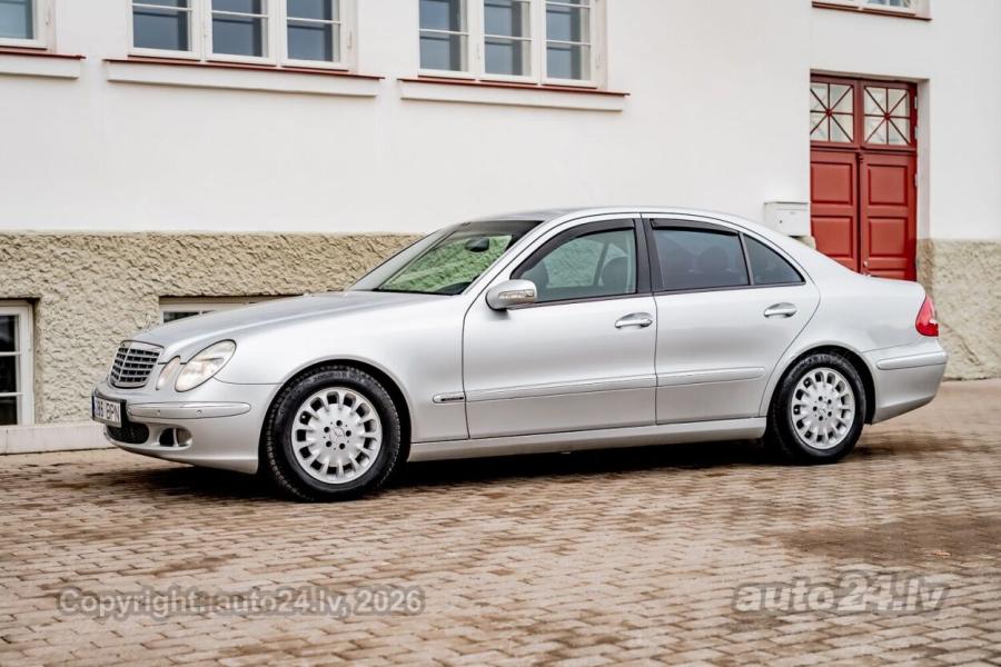 Grey Mercedes-Benz E-Class 2006 in Tallinn, with an engine capacity of 3.00 L and mileage of 451 thousand km for 3499 €, photo 10 on AUTOMOTO.COM.LV