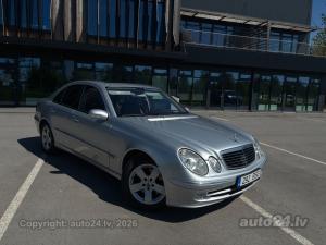 Pelēks Mercedes-Benz E-Class 2006 Tallina, ar dzinēja tilpumu 3.00 L un nobraukumu 330 tūkst. km par 4399 €, foto  vietnē AUTOMOTO.COM.LV