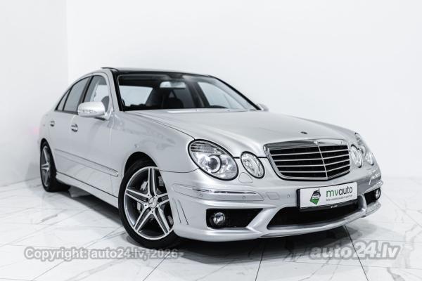 Grey Mercedes-Benz E-Class 2006 in Tallinn, with an engine capacity of 6.20 L and mileage of 132 thousand km for 19990 €, photo 5 on AUTOMOTO.COM.LV