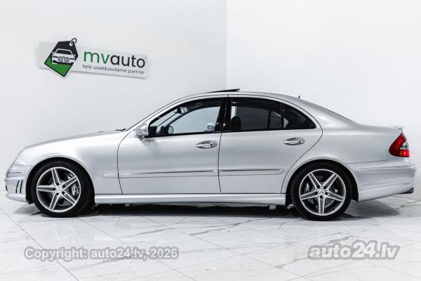Grey Mercedes-Benz E-Class 2006 in Tallinn, with an engine capacity of 6.20 L and mileage of 132 thousand km for 19990 €, photo 10 on AUTOMOTO.COM.LV