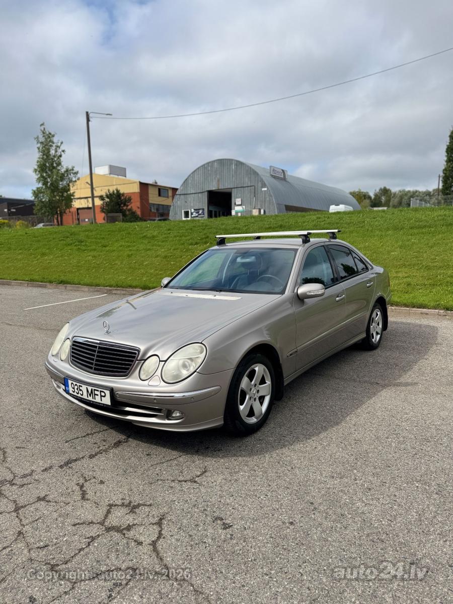 Grey Mercedes-Benz E-Class 2006 in Tartu, with an engine capacity of 1.80 L and mileage of 167 thousand km for 7400 €, photo 1 on AUTOMOTO.COM.LV