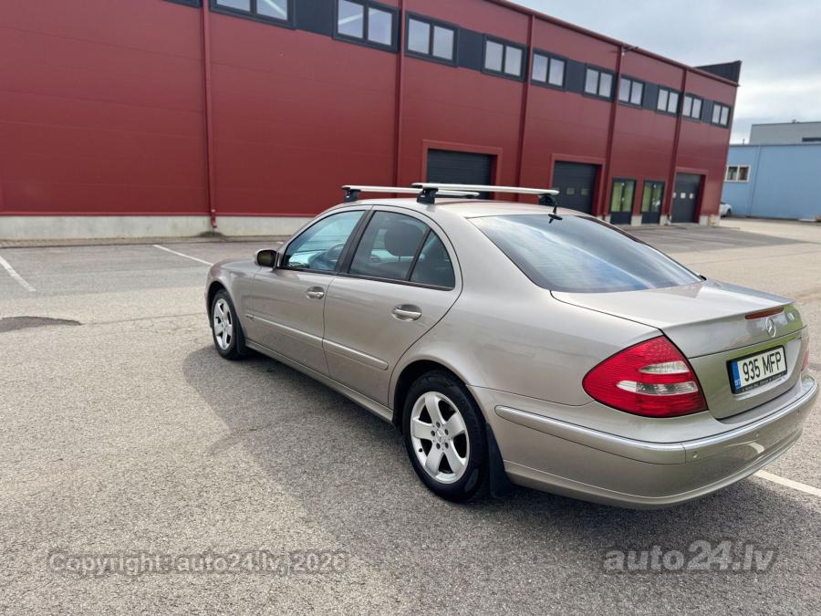 Grey Mercedes-Benz E-Class 2006 in Tartu, with an engine capacity of 1.80 L and mileage of 167 thousand km for 7400 €, photo 4 on AUTOMOTO.COM.LV