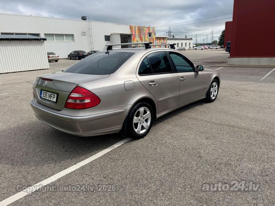 Grey Mercedes-Benz E-Class 2006 in Tartu, with an engine capacity of 1.80 L and mileage of 167 thousand km for 7400 €, photo 6 on AUTOMOTO.COM.LV