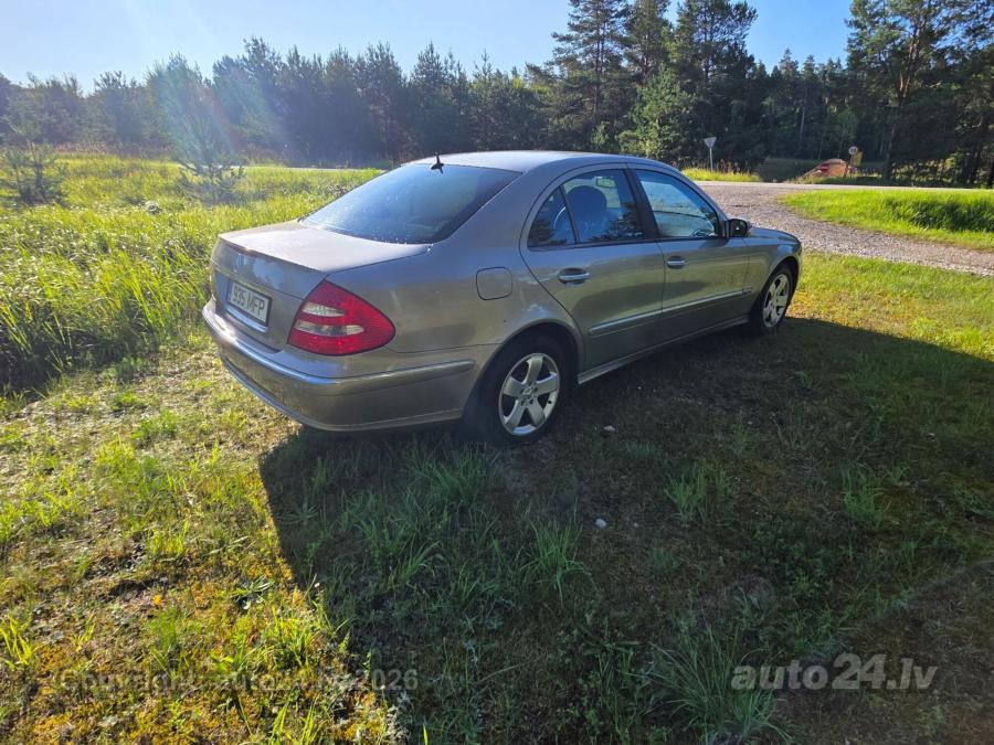 Grey Mercedes-Benz E-Class 2006 in Tartu, with an engine capacity of 1.80 L and mileage of 167 thousand km for 4400 €, photo 4 on AUTOMOTO.COM.LV