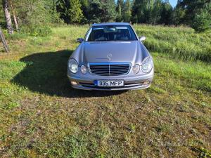Grey Mercedes-Benz E-Class 2006 in Tartu, with an engine capacity of 1.80 L and mileage of 167 thousand km for 4400 €, photo 6 on AUTOMOTO.COM.LV