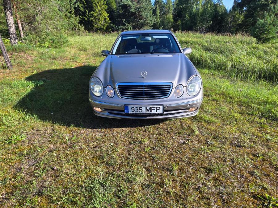 Grey Mercedes-Benz E-Class 2006 in Tartu, with an engine capacity of 1.80 L and mileage of 167 thousand km for 4400 €, photo 6 on AUTOMOTO.COM.LV