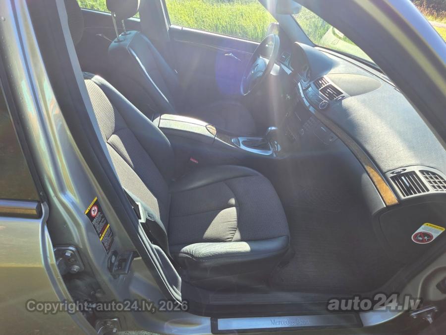Grey Mercedes-Benz E-Class 2006 in Tartu, with an engine capacity of 1.80 L and mileage of 167 thousand km for 4400 €, photo 11 on AUTOMOTO.COM.LV