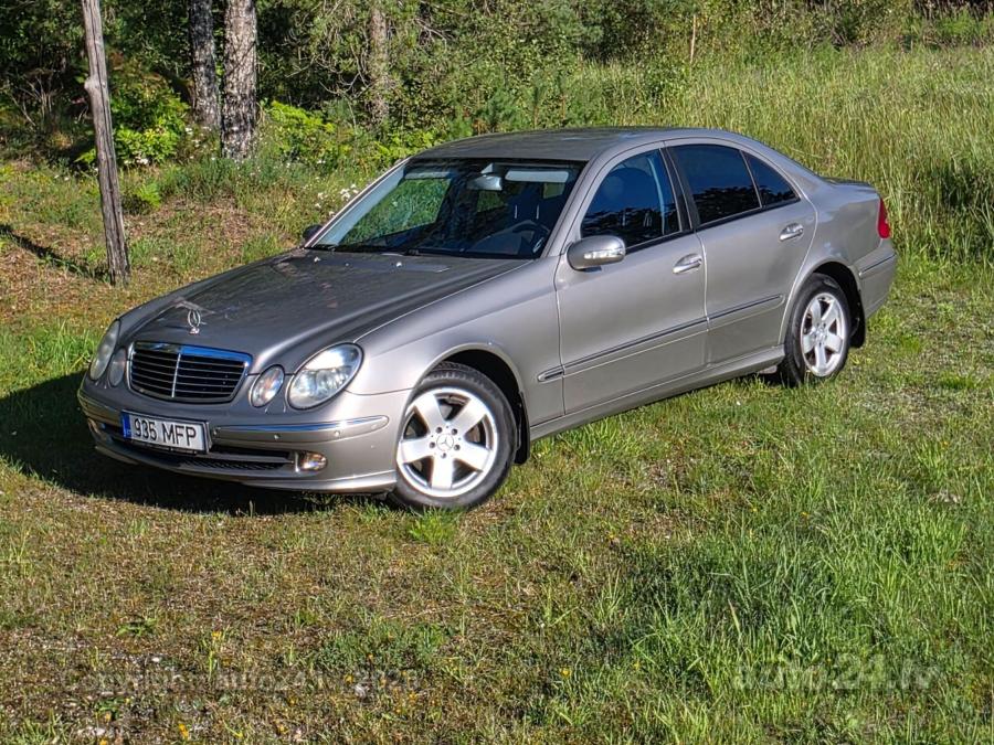 Grey Mercedes-Benz E-Class 2006 in Tartu, with an engine capacity of 1.80 L and mileage of 167 thousand km for 4400 €, photo 18 on AUTOMOTO.COM.LV